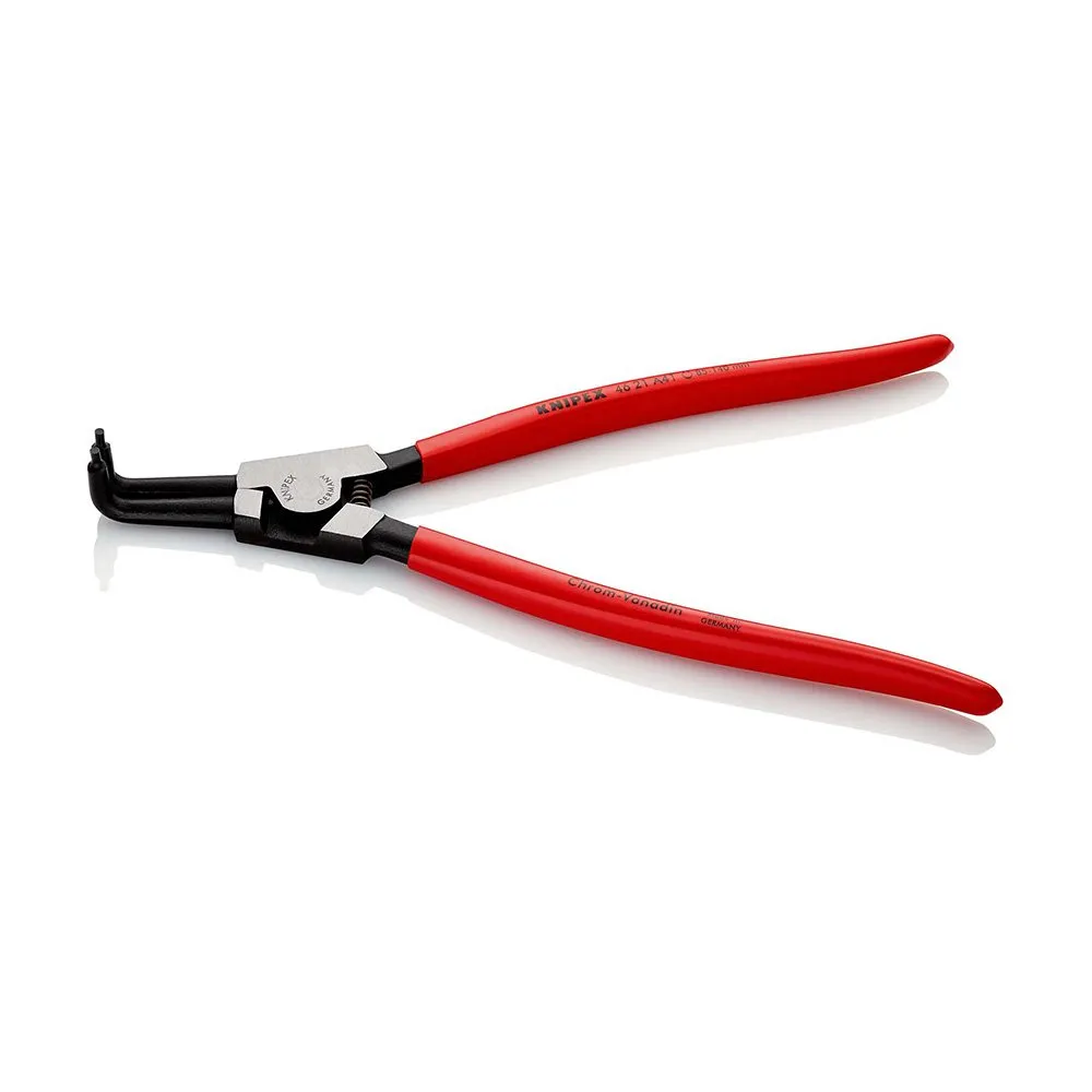 KNIPEX Klešta za spoljašnje sigurnosne prstenove kriva 300mm blister pakovanje – 46 21 A41 SB