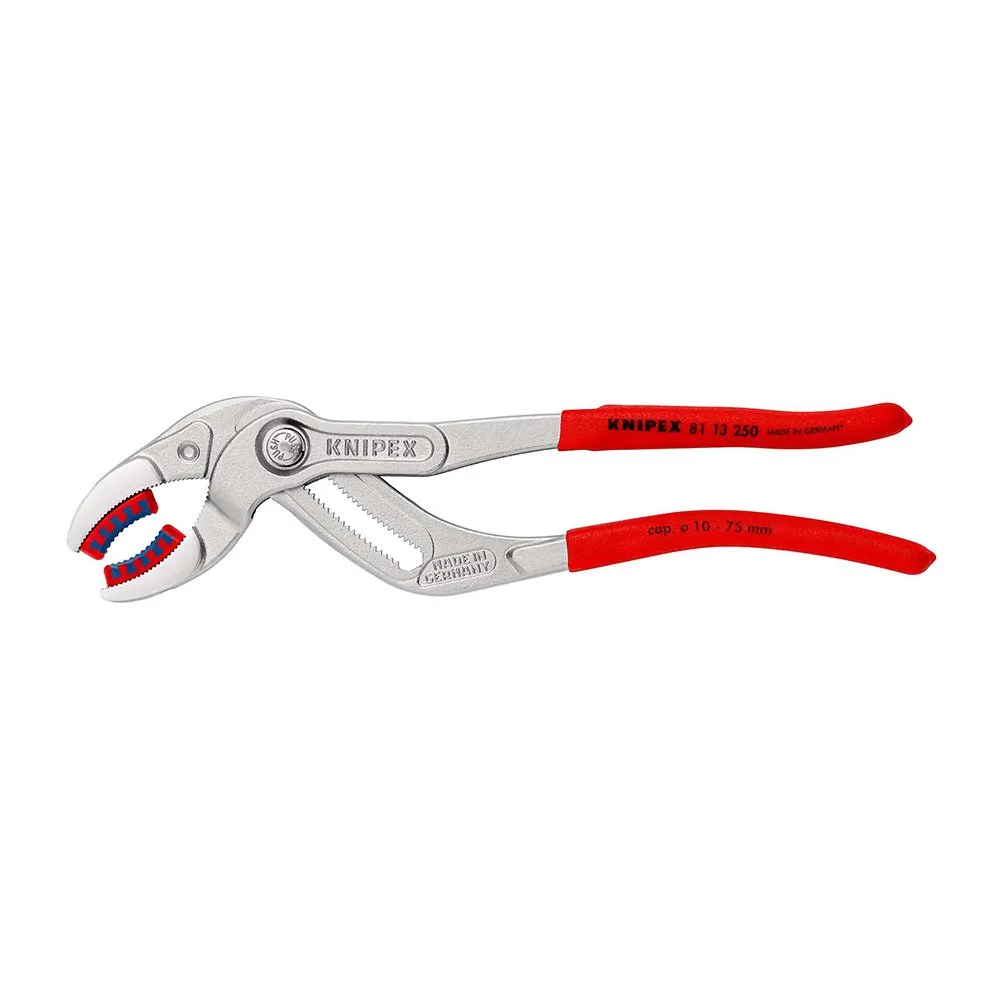 KNIPEX Klešta za sifone i konektore 250mm blister pakovanje – 81 13 250 SB