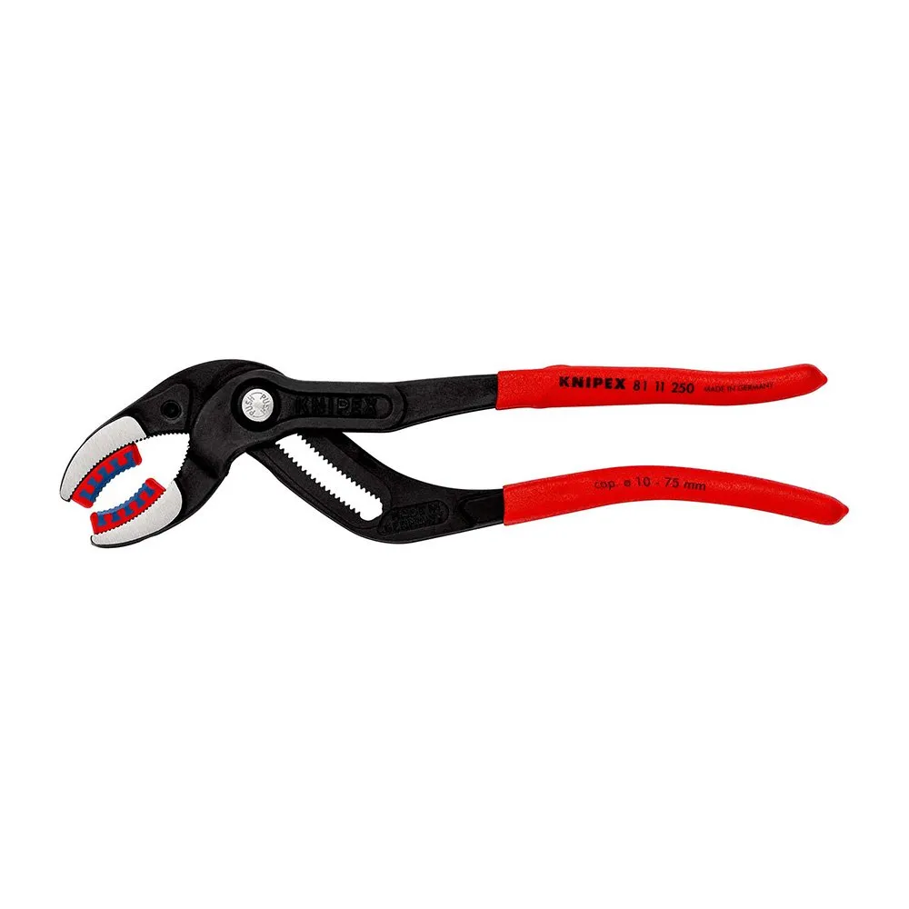 KNIPEX Klešta za sifone i konektore 250mm blister pakovanje – 81 11 250 SB