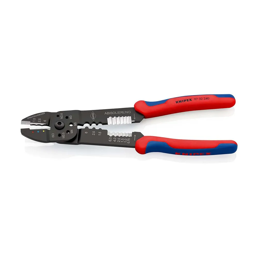 KNIPEX Klešta za izolovane i neizolovane konektore 240mm blister pakovanje – 97 32 240 SB