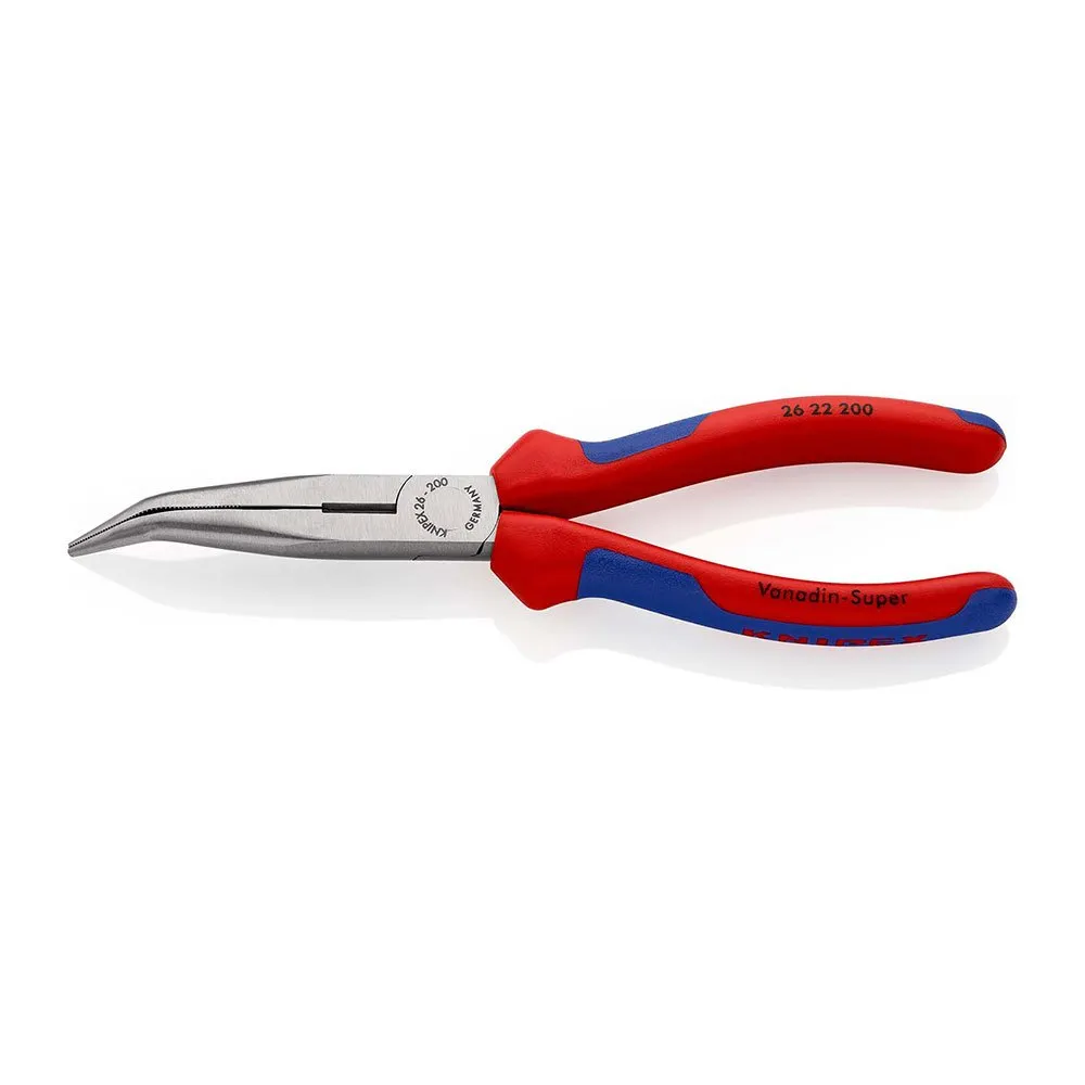 KNIPEX Klešta špic kriva 200mm blister pakovanje – 26 22 200 SB