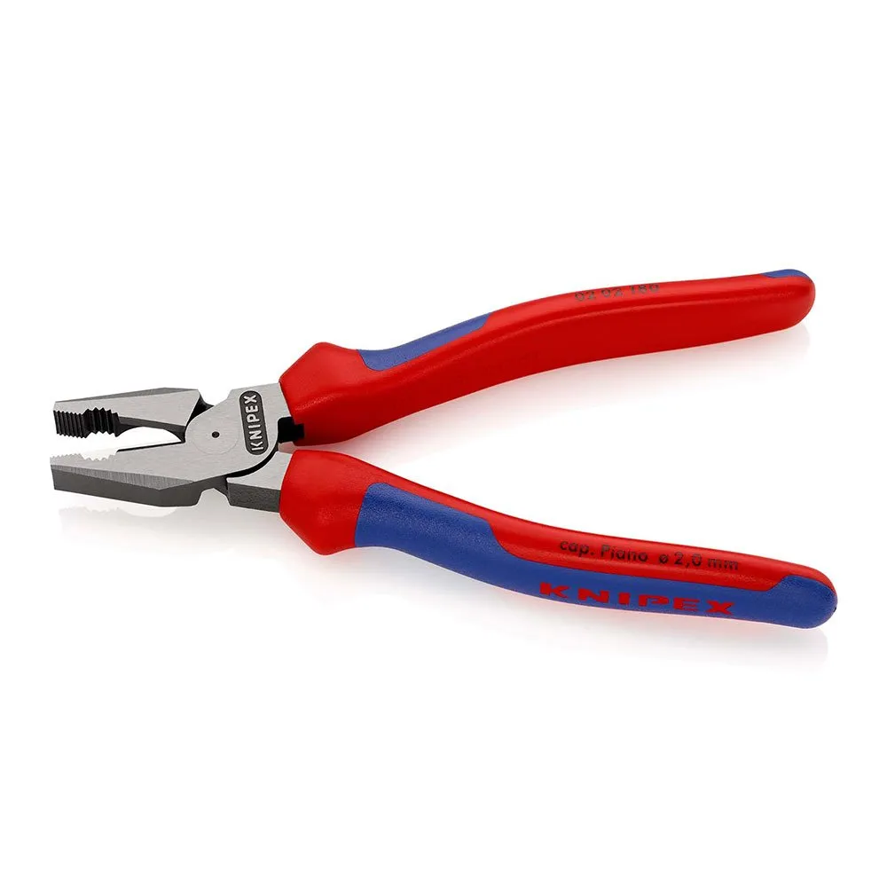 KNIPEX Klešta kombinovana ojačana 180mm blister pakovanje – 02 02 180 SB