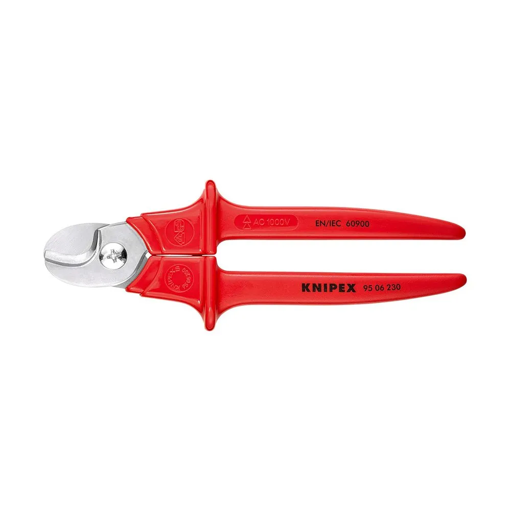 KNIPEX Izolovane makaze za kablove 230mm blister pakovanje – 95 06 230 SB