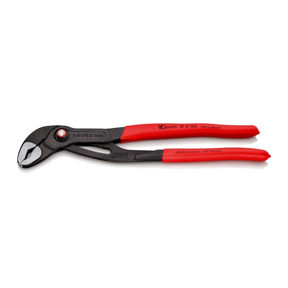 KNIPEX Cobra® QuickSet cevna klešta 300mm blister pakovanje – 87 21 300 SB