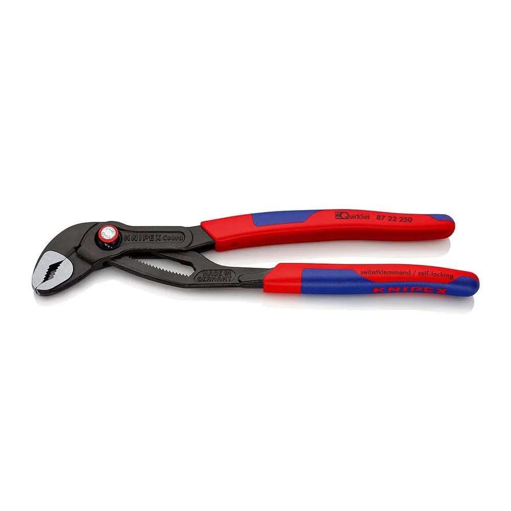 KNIPEX Cobra® QuickSet cevna klešta 250mm blister pakovanje – 87 22 250 SB