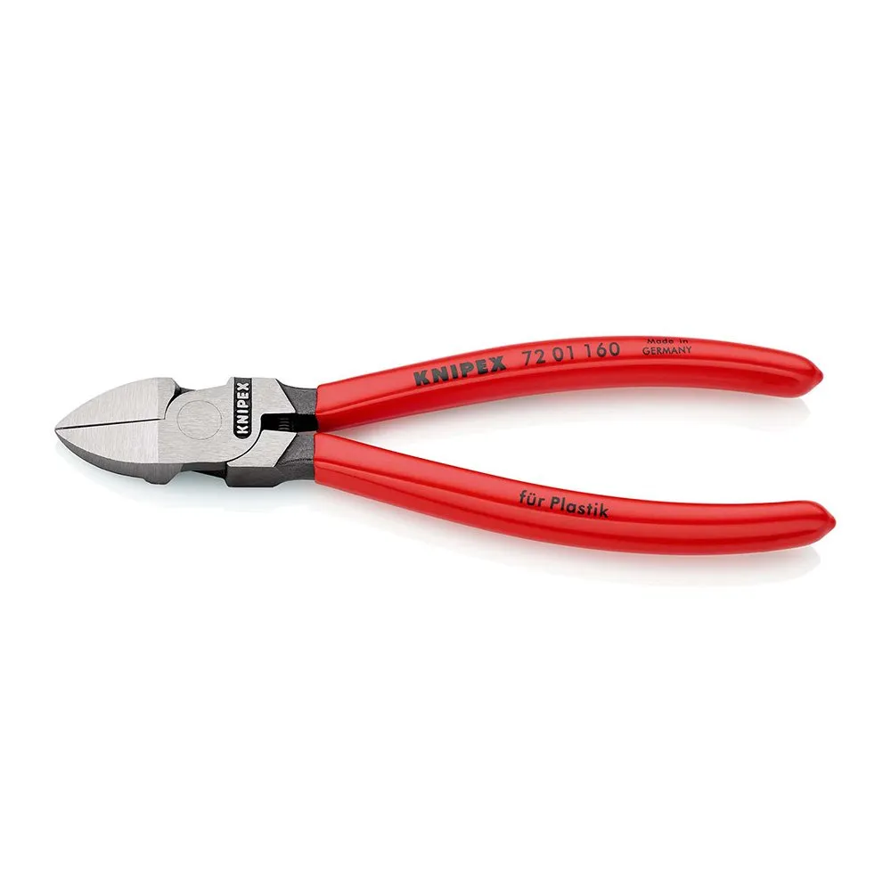 KNIPEX Bočne sečice za plastiku 160mm blister pakovanje – 72 01 160 SB