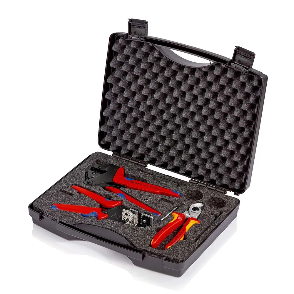 KNIPEX 3-delni set alata za fotovoltaiku 1.5 / 2.5 / 4 / 6 mm² – 97 91 01