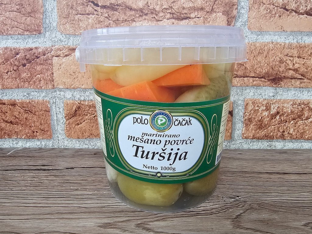 Mešano povrće – Turšija 1000gr