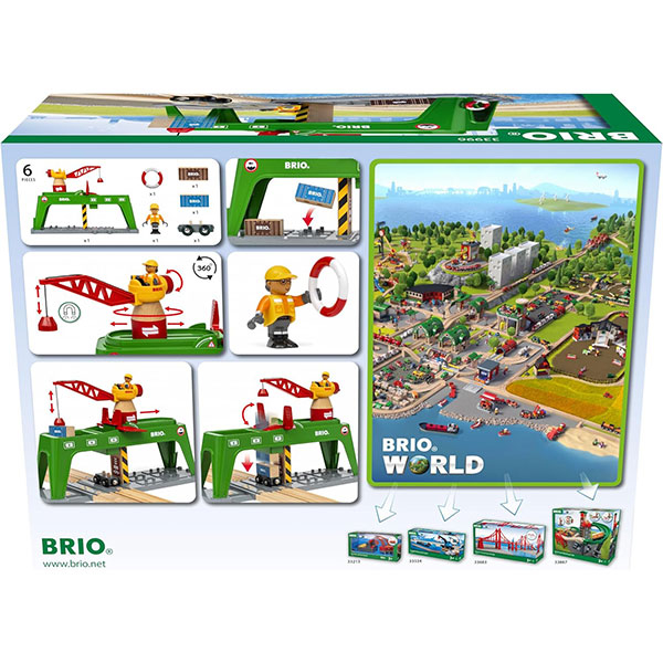 Brio - Kontejner kran BR33996