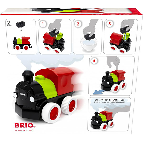 BRIO Push & Go Train with Steam voz sa parom BR30411