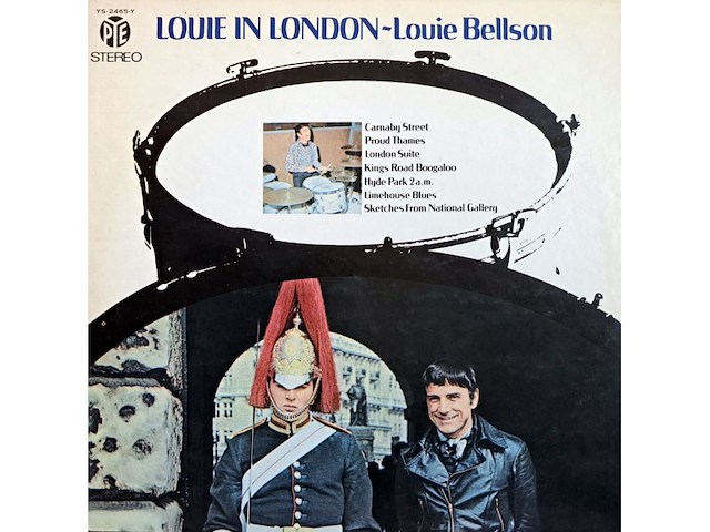 LP*: LOUIS BELLSON - LOUIE IN LONDON (JAPAN PRESS) MINT