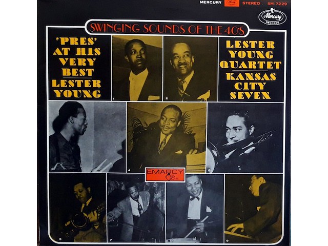 LP*: LESTER YOUNG - PRES AND HIS VERY BEST, JAPAN, MINT