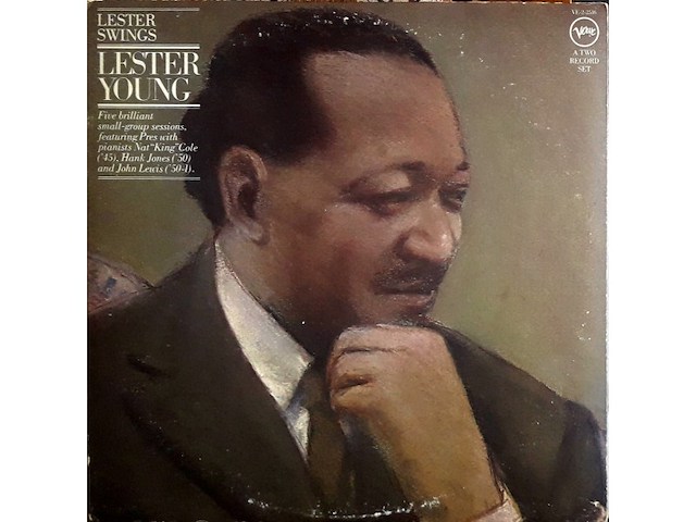 2LP*: LESTER YOUNG - LESTER SWINGS (1977) USA, MINT