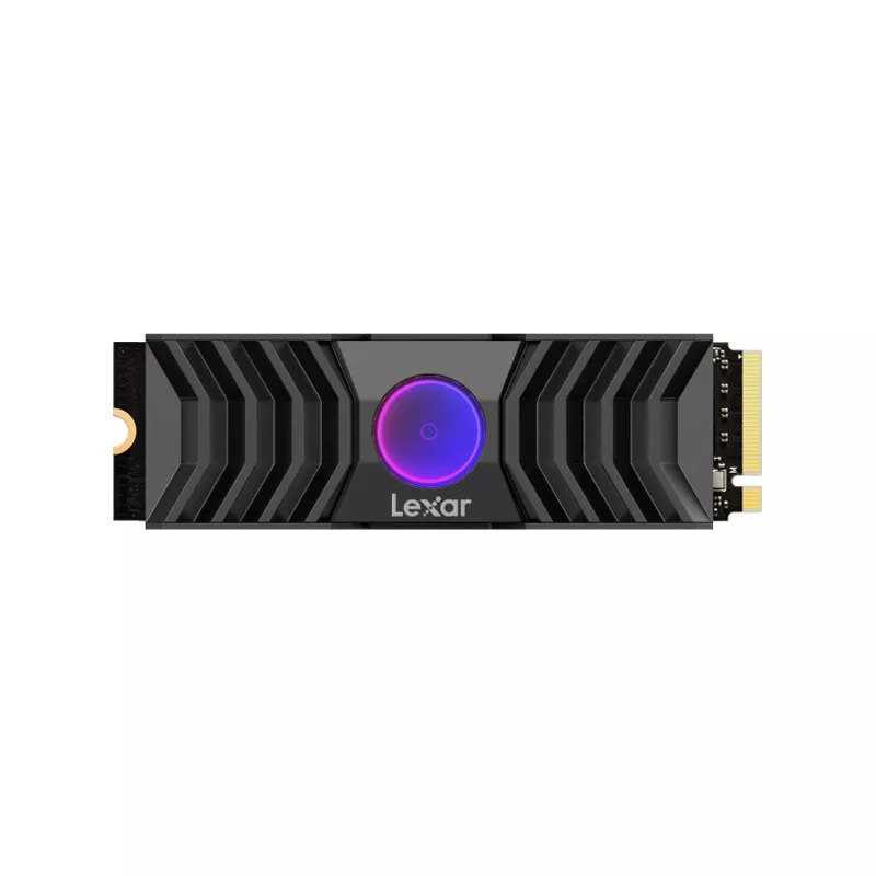 1TB High Speed PCIe Gen5 x4 M.2 NVMe up to 12,000 MB/s read and 11,000 MB/s write, RGB