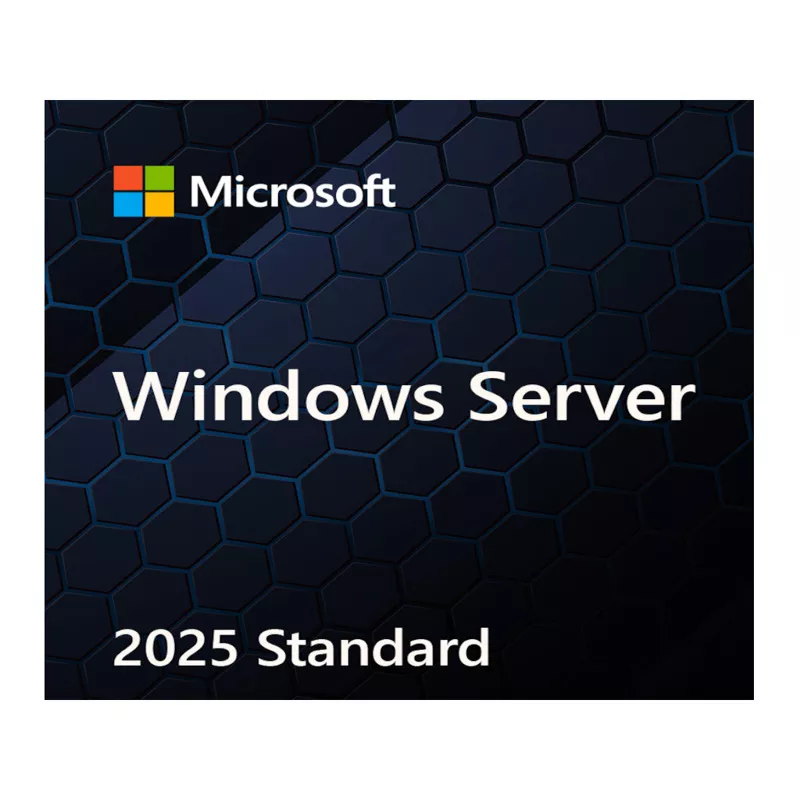 Licenca MICROSOFT OEM Windows Server Standard 2025 /64bit/Eng/DVD/16Core