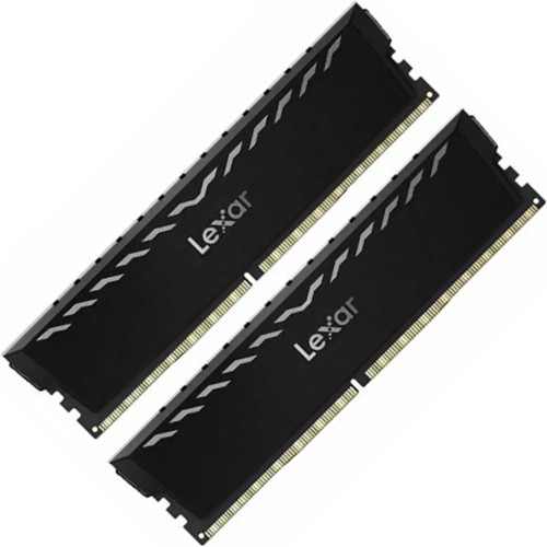 Lexar 16GB (2x 8GB) 3600 THOR Black DDR4 Desktop DIMM memorija | LD4U08G36C18LG-RGD