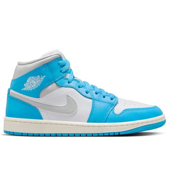 WMNS AIR JORDAN 1 MID 'DARK POWDER BLUE'