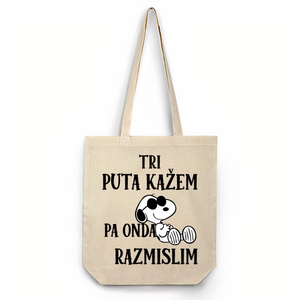 Tri puta kažem pa onda razmislim Snupi