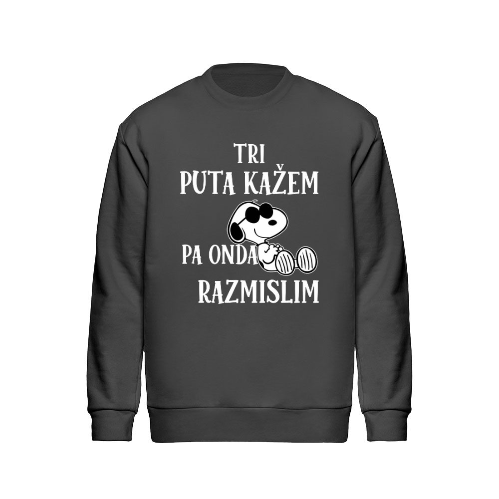 Tri puta kažem pa onda razmislim Snupi