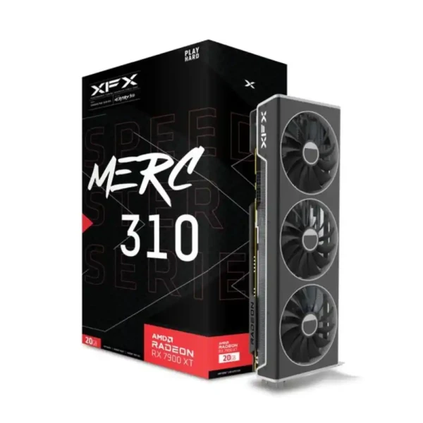 Graficka karta XFX AMD Video Card RX-7900XT Speedster MERC310 20GB GDDR6 320bit 3xDPHDMI