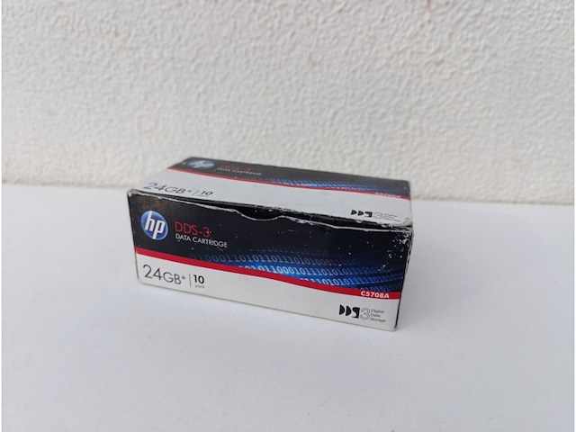 HP C5708A - Tape DDS-3 - 24GB - kutija - 10 KOM