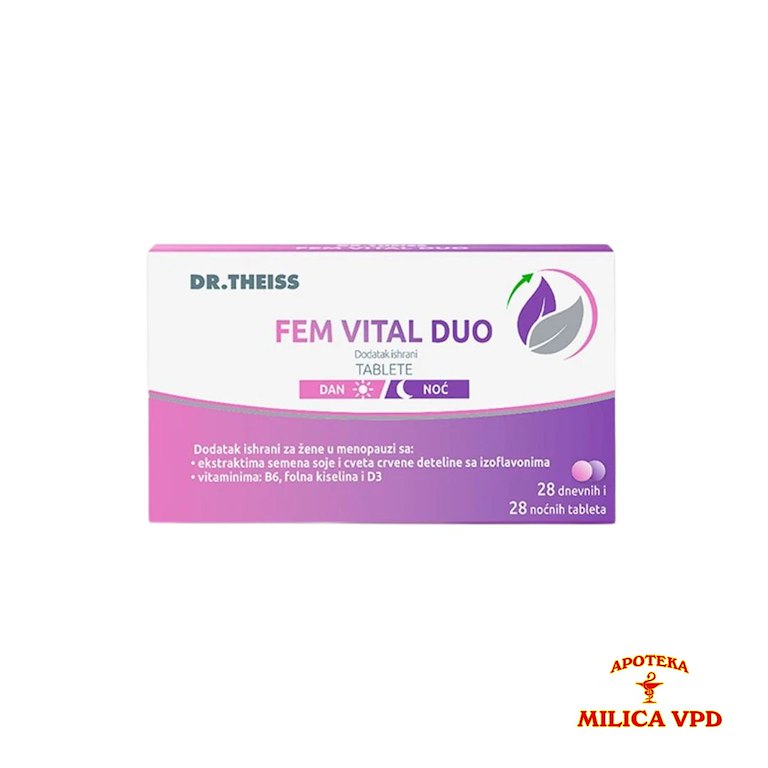 Fema Vital Duo 28 tableta za dan i 28 tableta za noć