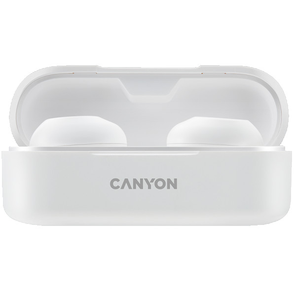 Canyon TWS-1 Bluetooth headset, with microphone, BT V5.0, Bluetrum AB5376A2, battery EarBud 45mAh*2+Charging Case 300mAh, cable length 0.3m