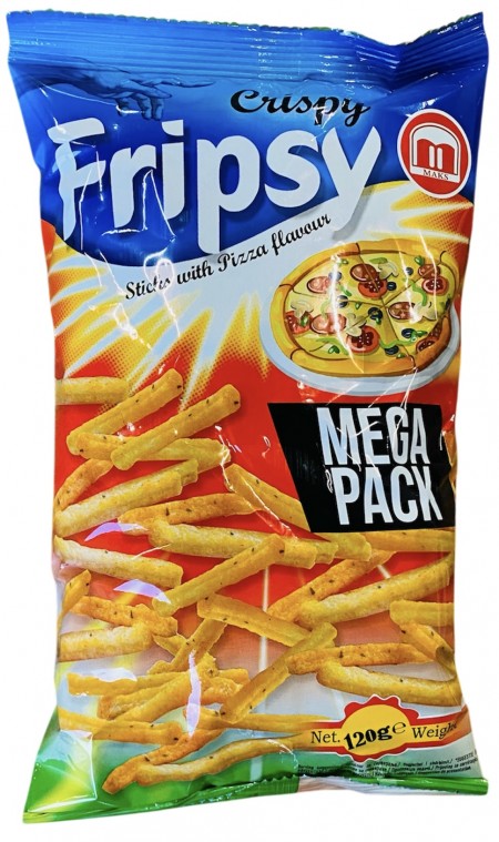 Fripsy mega pack pizza 120g (12/1)