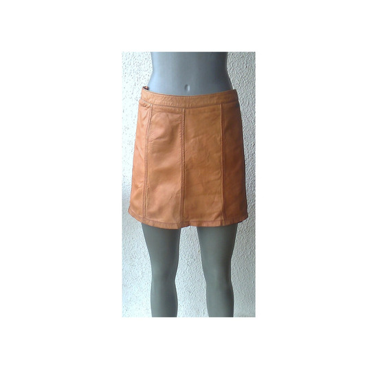 suknja mini kožna M TOM TAILOR DENIM