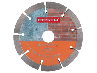 Dijamantski Disk FESTA Segment Dvostruki 125x6x22.2mm