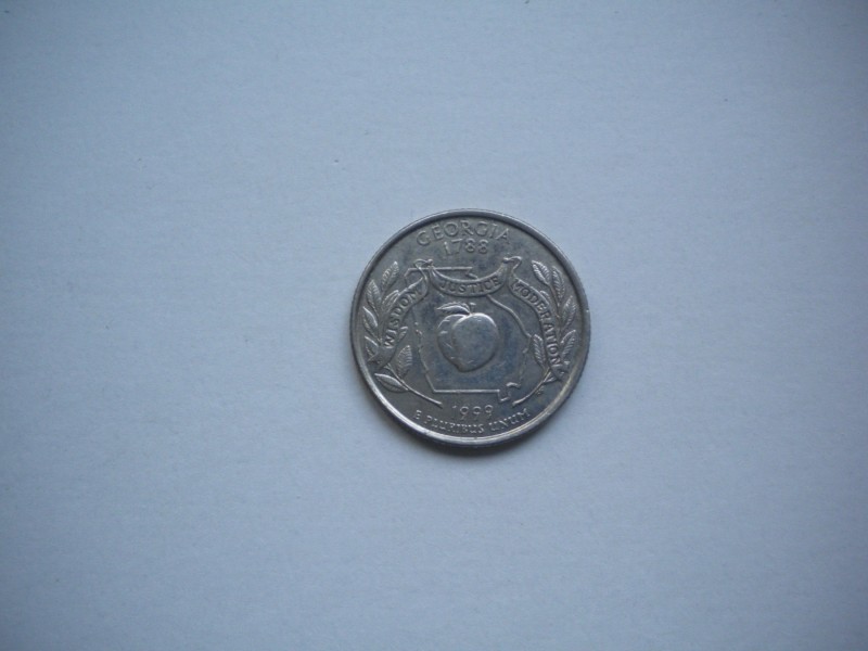 QUARTER DOLLAR 1999 DZORDZIJA - USA