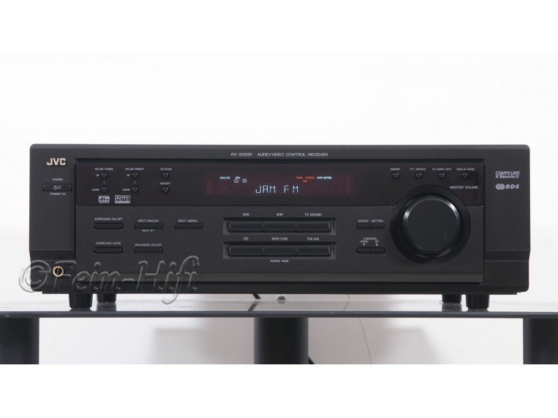 JVC RX-6018VBK 5.1 Dolby Digital DTS AV Receiver