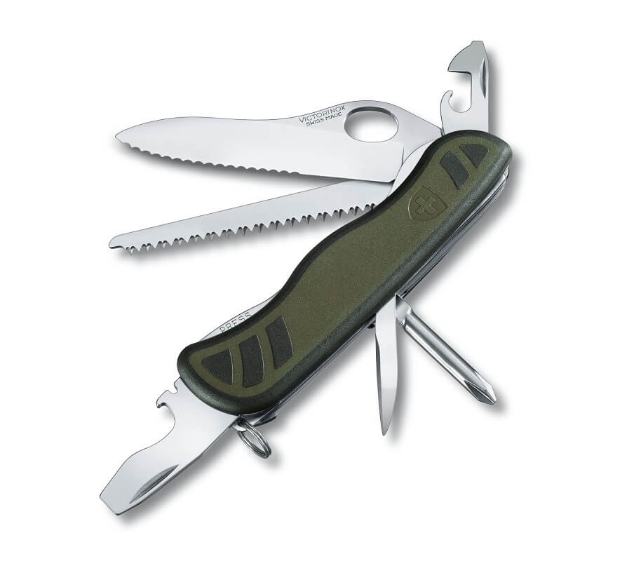 Nož VICTORINOX SOLDIERS 08 111MM G/B