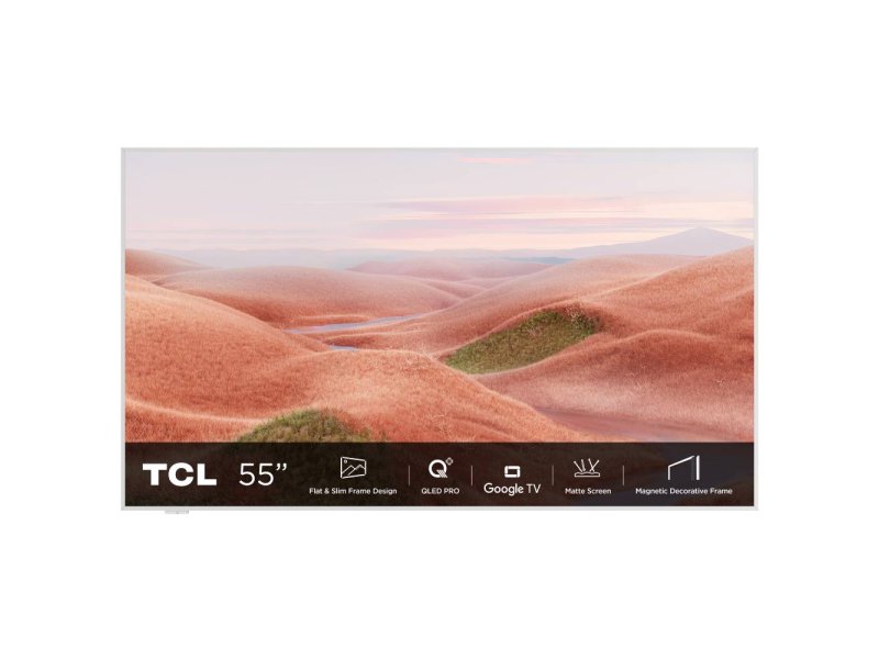 TCL 55A300W NXTFRAME QLED 4K ULTRA HD SMART TV