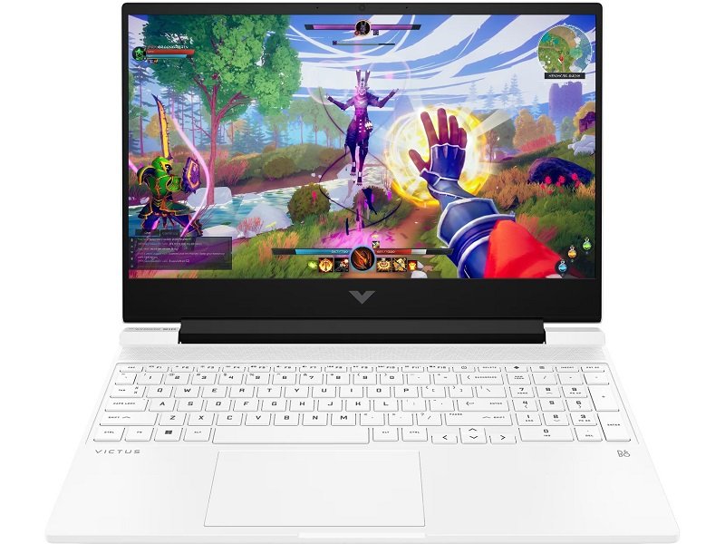 HP VICTUS 15-FB0065NIA (CERAMIC WHITE) FHD IPS 144HZ, R5-5600H. 16GB, 512GB SSD, RTX 3050 4GB (8C9D9EA)