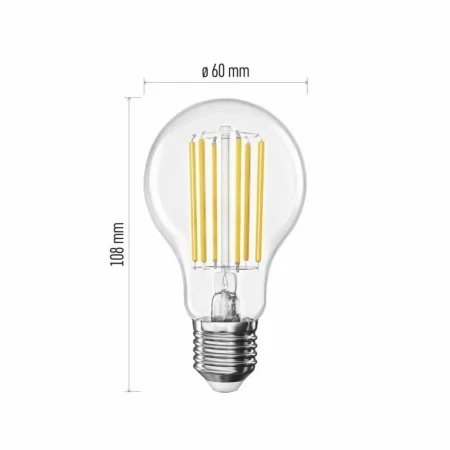 Emos zf5167 Led sijalica filament a60 7,2w(100w) 1521lm e27 ultra eficient ww ( 3495 )