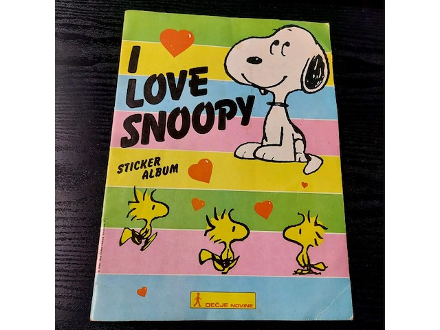 I Love Snoopy Snupi album 1985 god Ex Yu