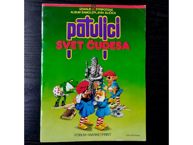 ALBUM PATULJCI SVET CUDESA 2 1989 god. Ex yU