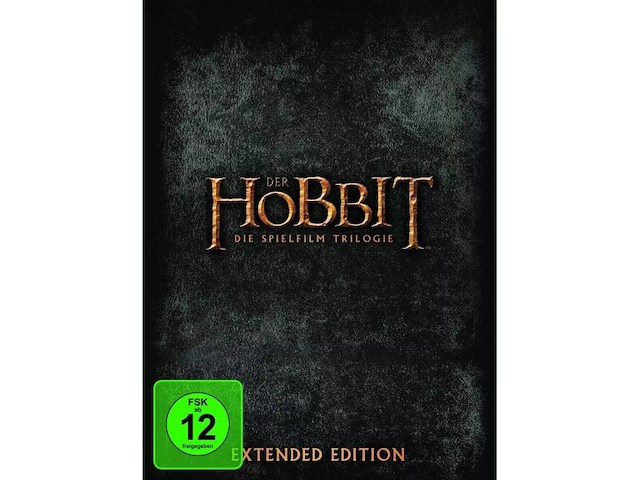 The Hobbit Trilogy Extended Edition DVD Box Set