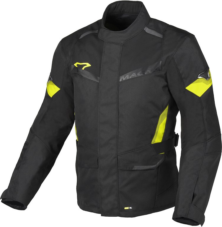 Macna Vaulture Moto Jakna Crno/Fluo