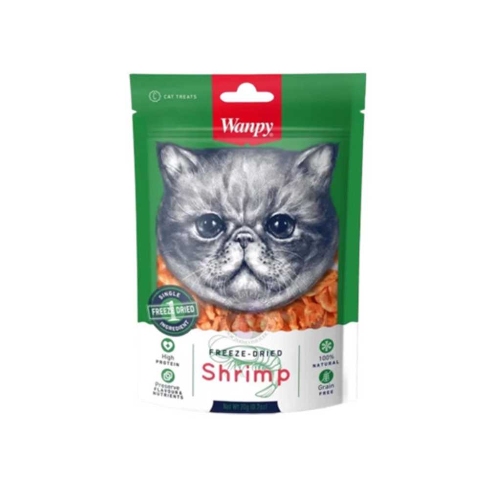 Wanpy Cat Freeze Dried Shrimp 20g