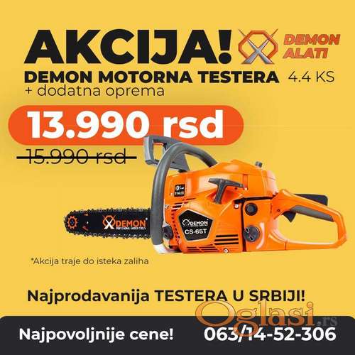 Demon Testera CS 65T 4.4KS Garancija