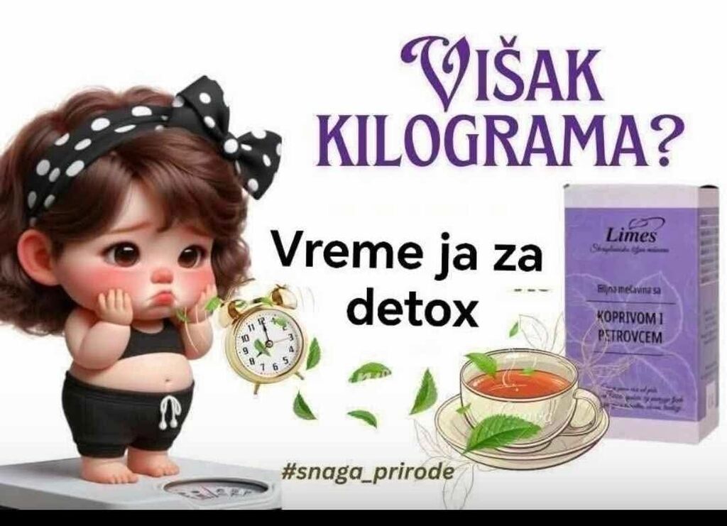 PRIRODNI DETOX ORGANIZMA Metabo Čaj (biljna mešavina sa koprivom i