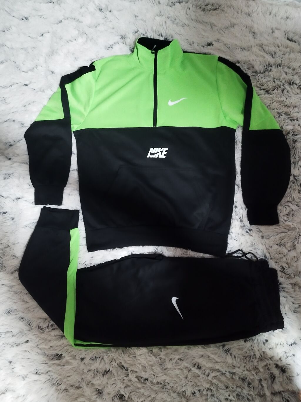 Komplet, 3XL (EU 58), Nike, bоја - Zelena, Pamuk