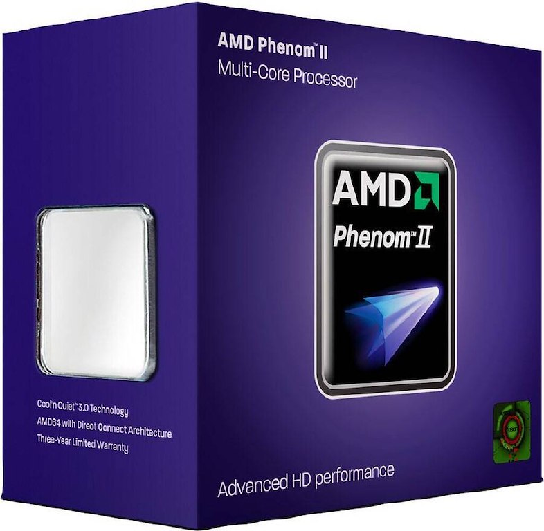 AMD Phenom II X4 840 Procesor (sa kulerom i nalepnicom) Skinut je sa