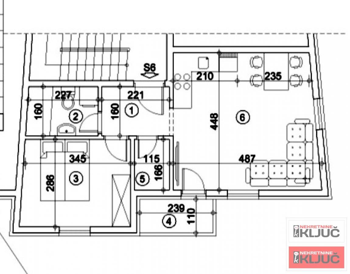 ADICE, 42m2, Dvosoban sa pdv