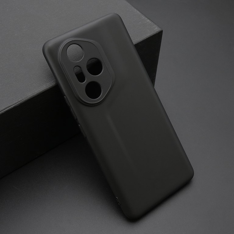 Zastitna ultra tanka (skin) maska / futrola KOLOR - Huawei Honor 300 Pro crna (MS)