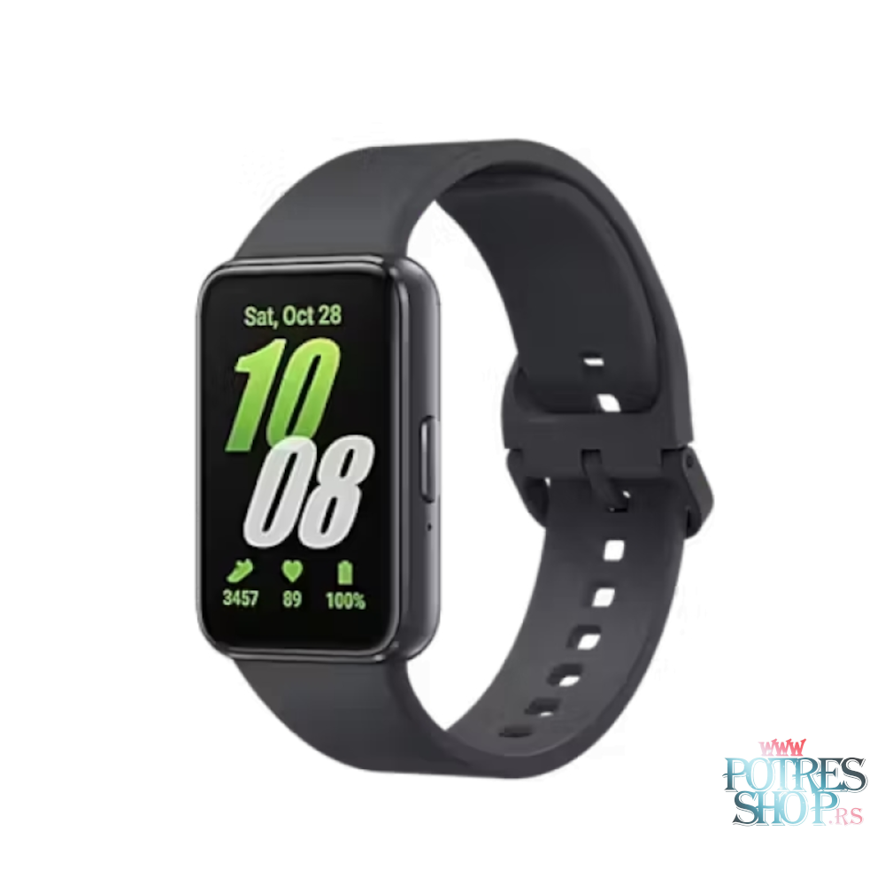 SAMSUNG GALAXY FITNES PAMETNI SAT FIT3 1,6 INC CRNI