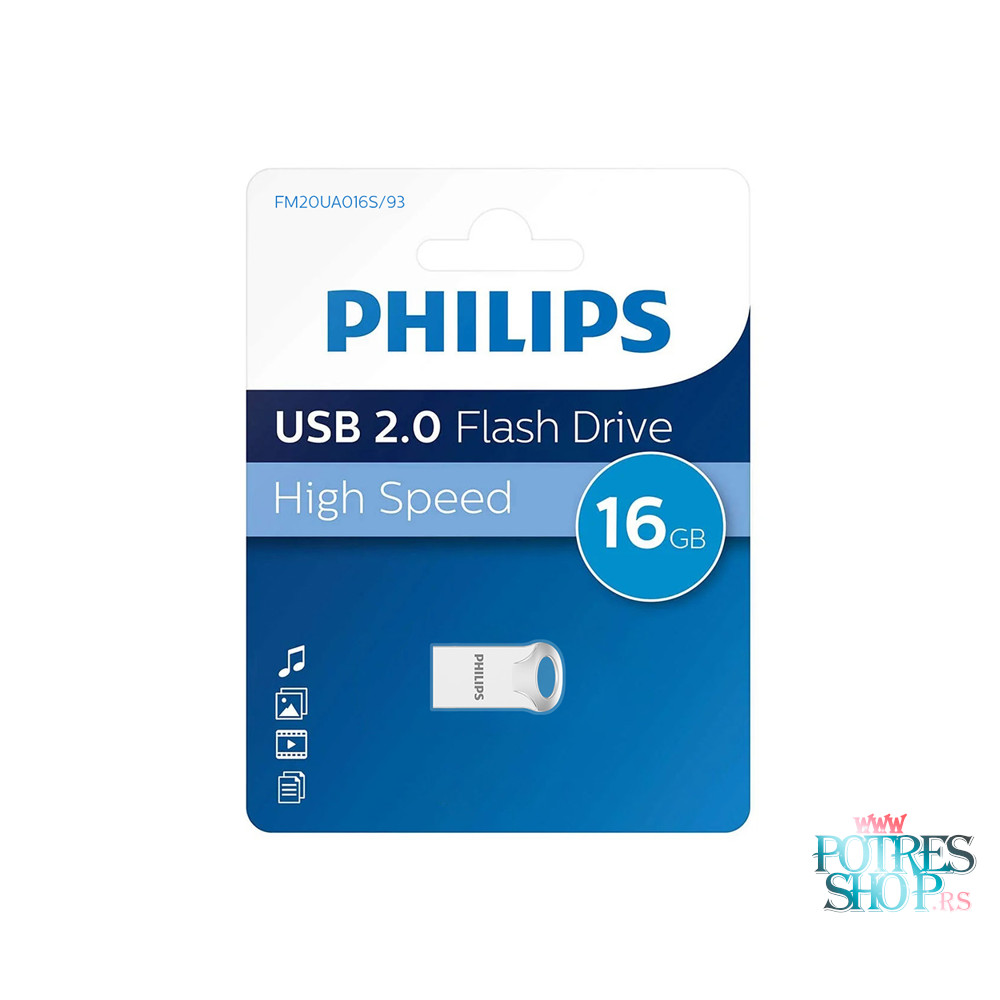 USB PHILIPS 16GB FM20UA016S/S3