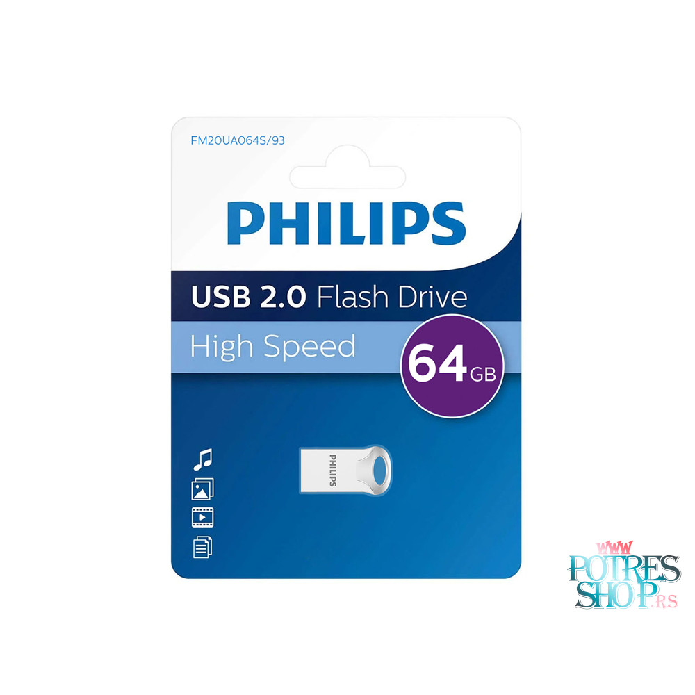 USB PHILIPS 16GB FM20UA064S/93